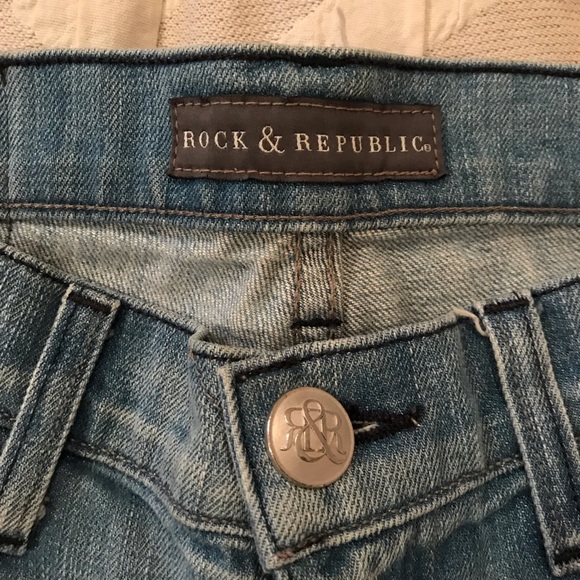 Rock & Republic | Jeans | Rock And Republic Studded Locket Jeans | Poshmark